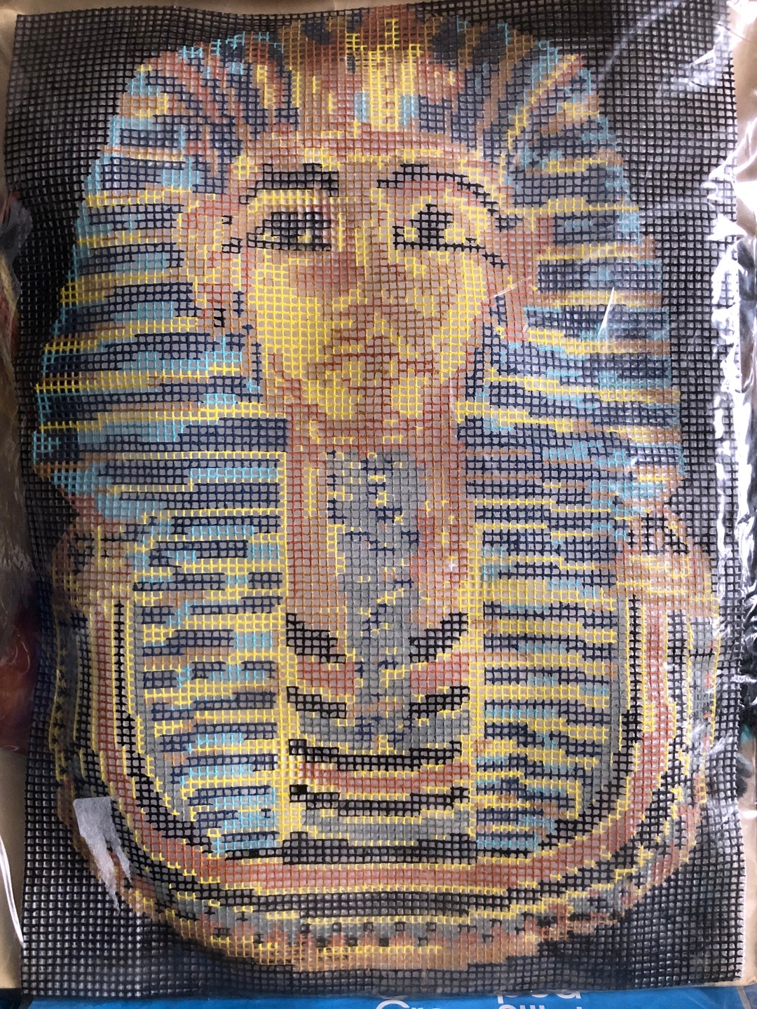 Cross Stitch Kit Tutankhamun NEW - Etsy