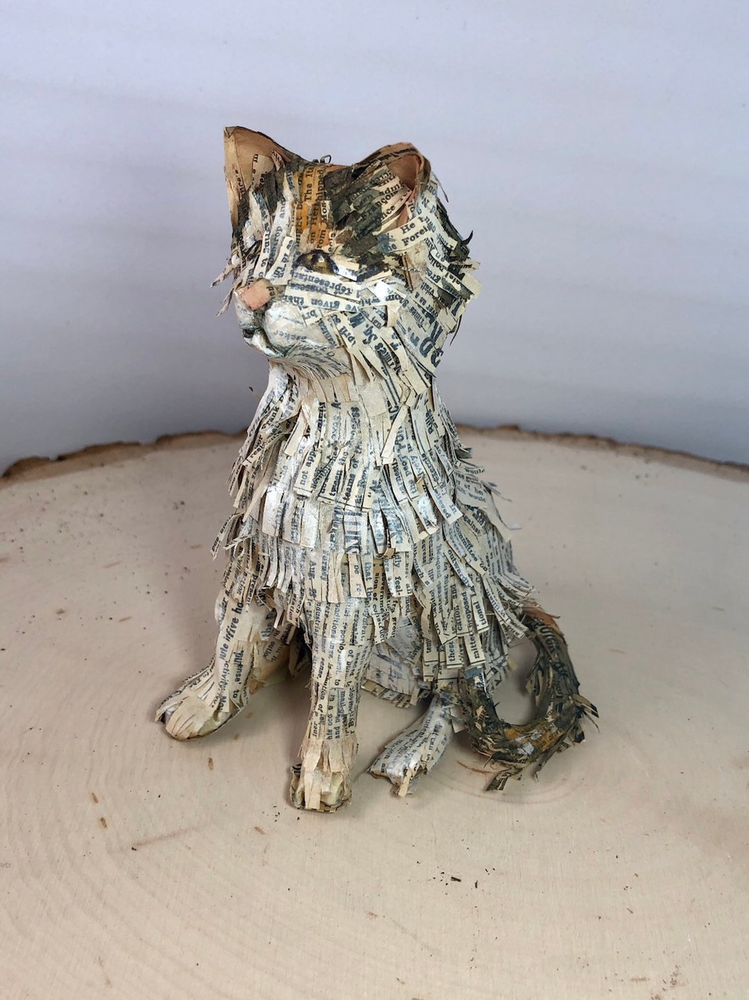 Custom Pet Portrait Sculptures ANY BREED Personalized Cat, Handmade to ...