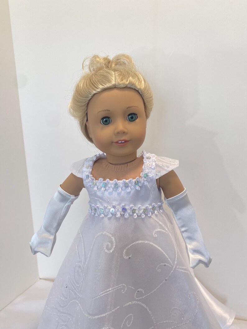 18” Doll Dress/regency Style Gown - Etsy