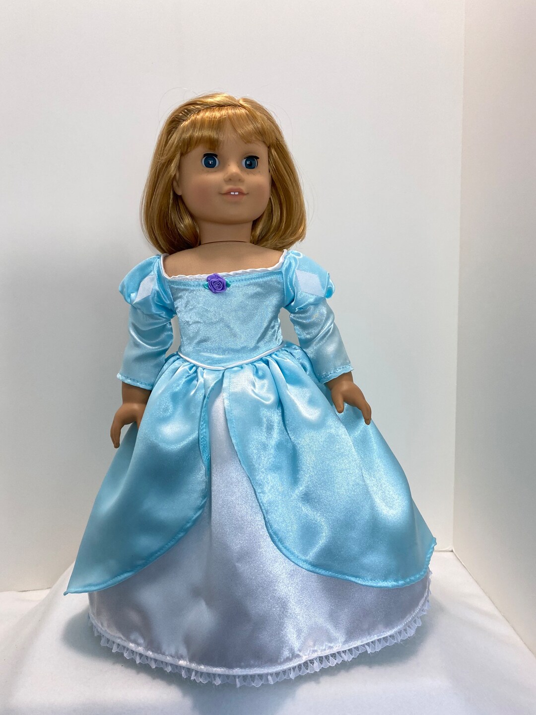 18 Doll Dress Ariel Light Blue Gown - Etsy