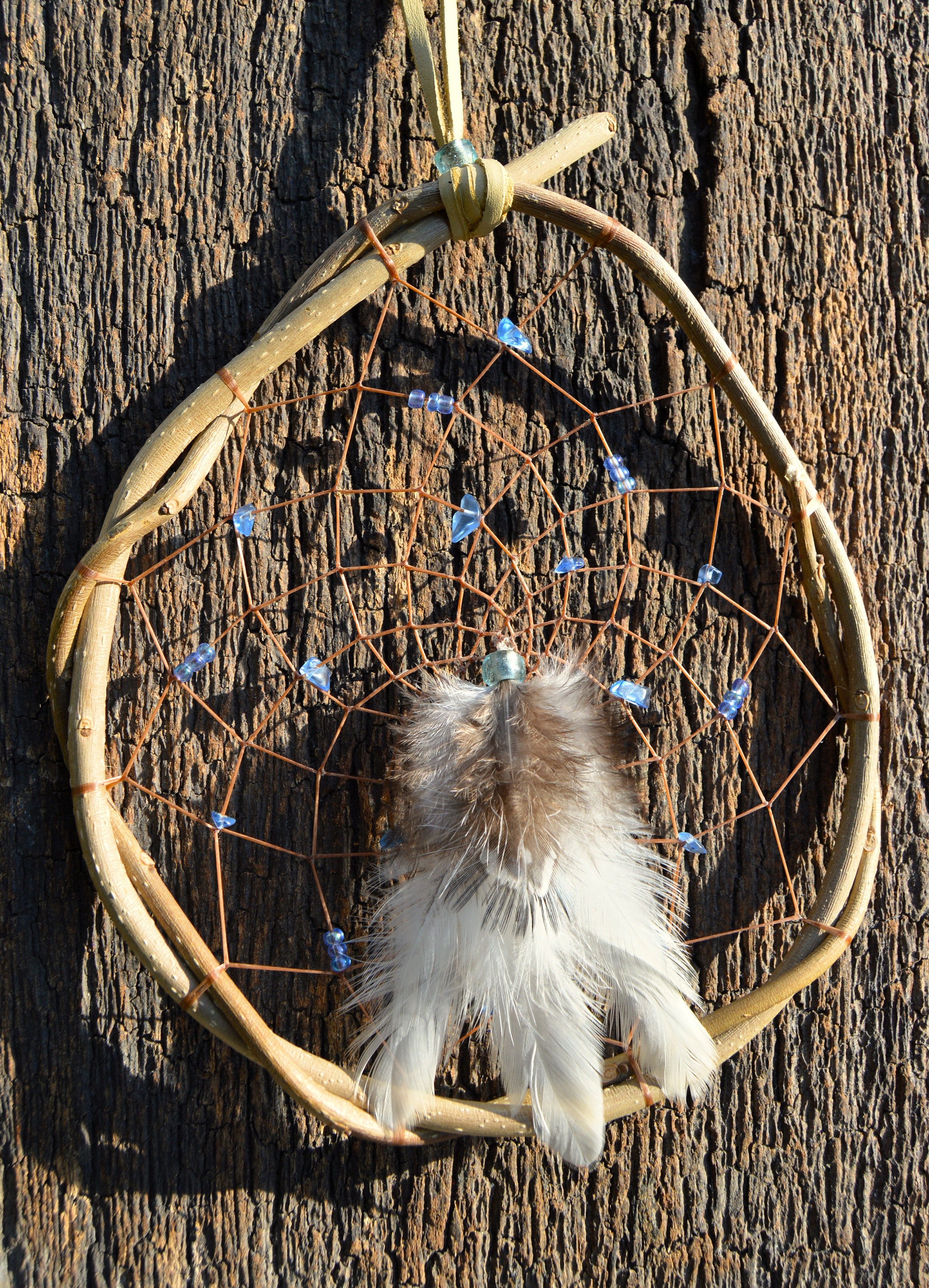 Natural Dream Catcher Native American Made Earthy Rustic - Etsy