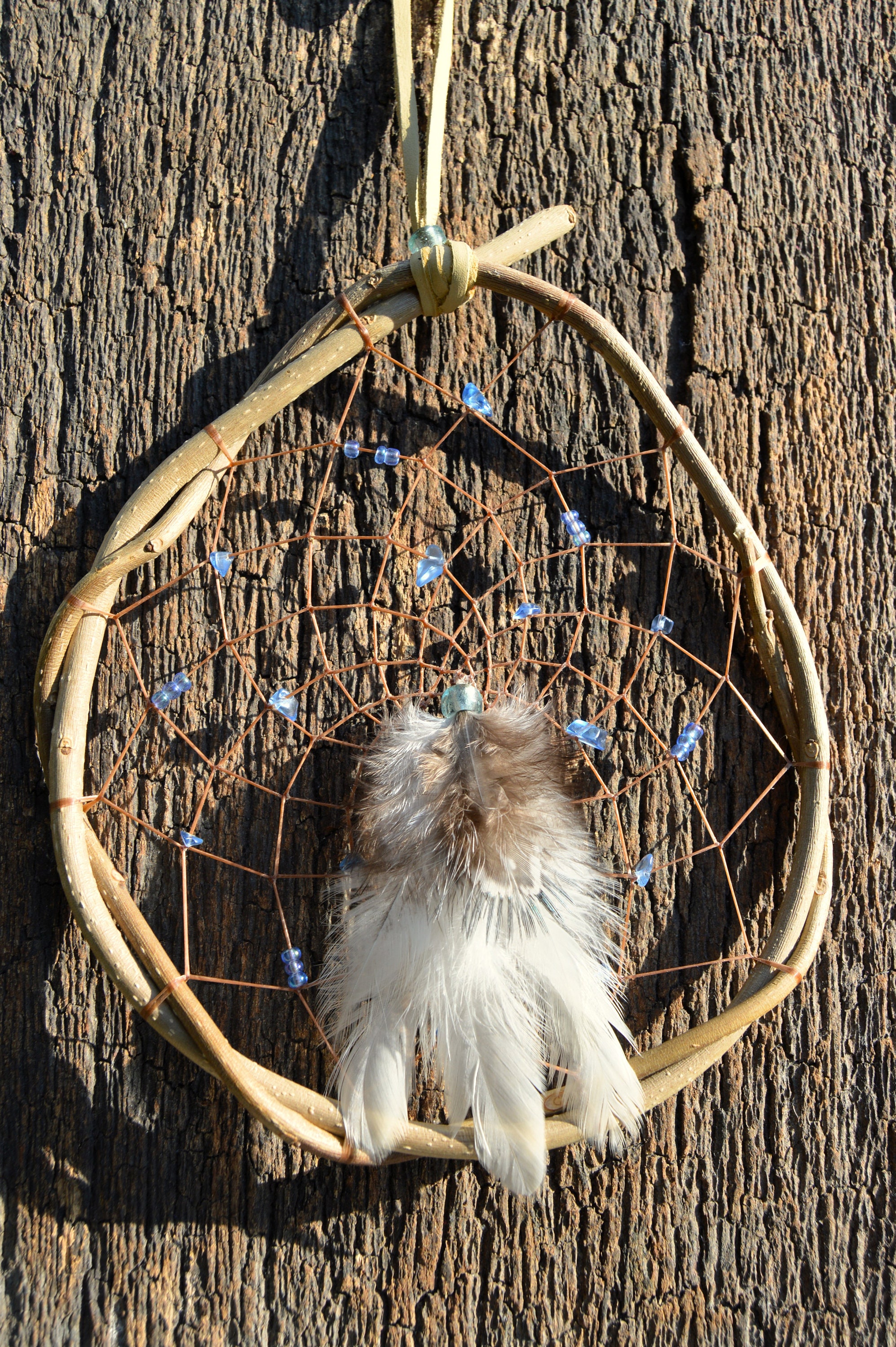 Natural Dream Catcher Native American Made Earthy Rustic - Etsy