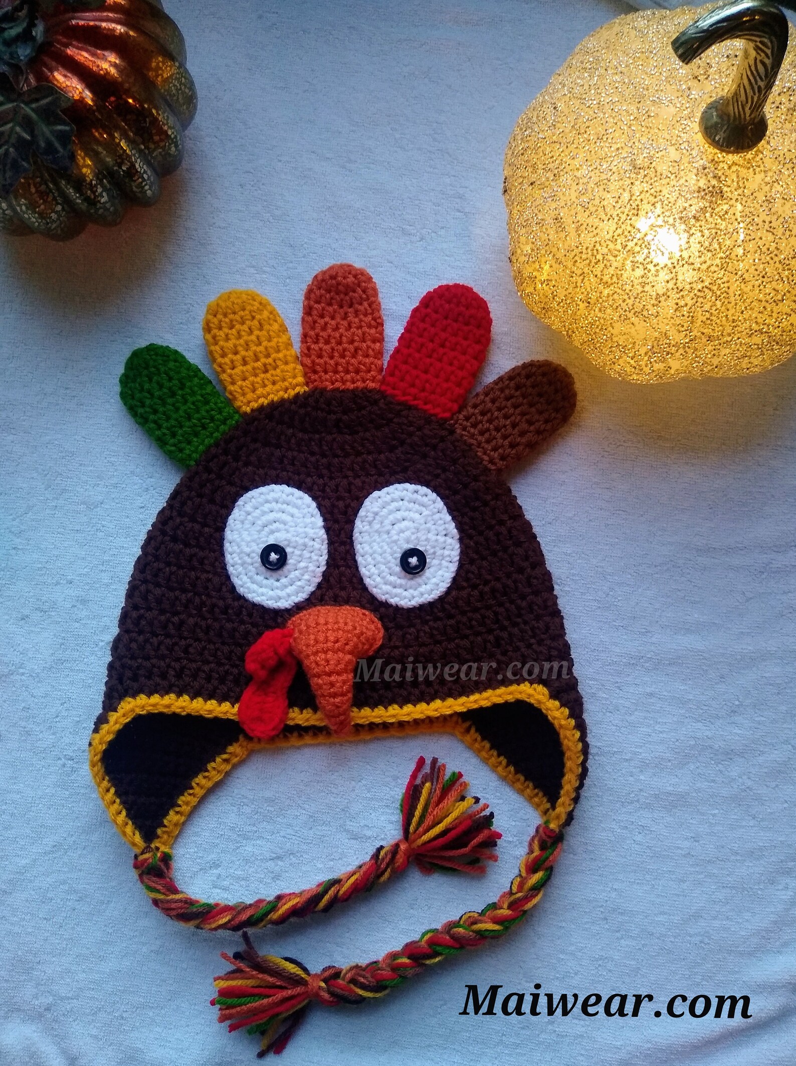 Crochet Turkey Hat - Etsy
