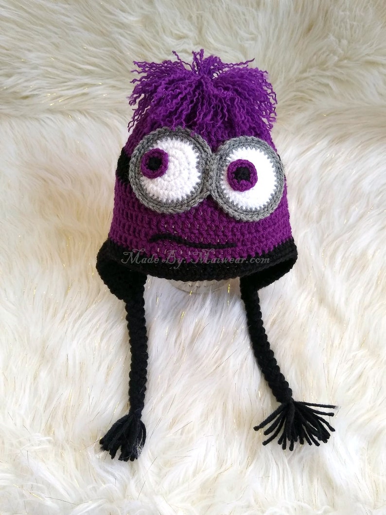 Crochet Evil Minion Hats Inspired | Etsy