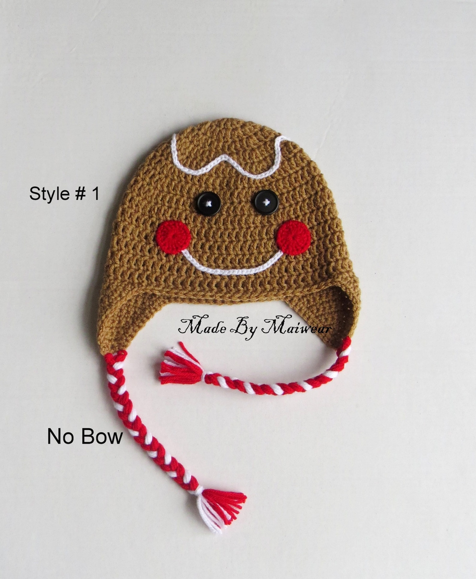 Crochet Gingerbread Hats - Etsy