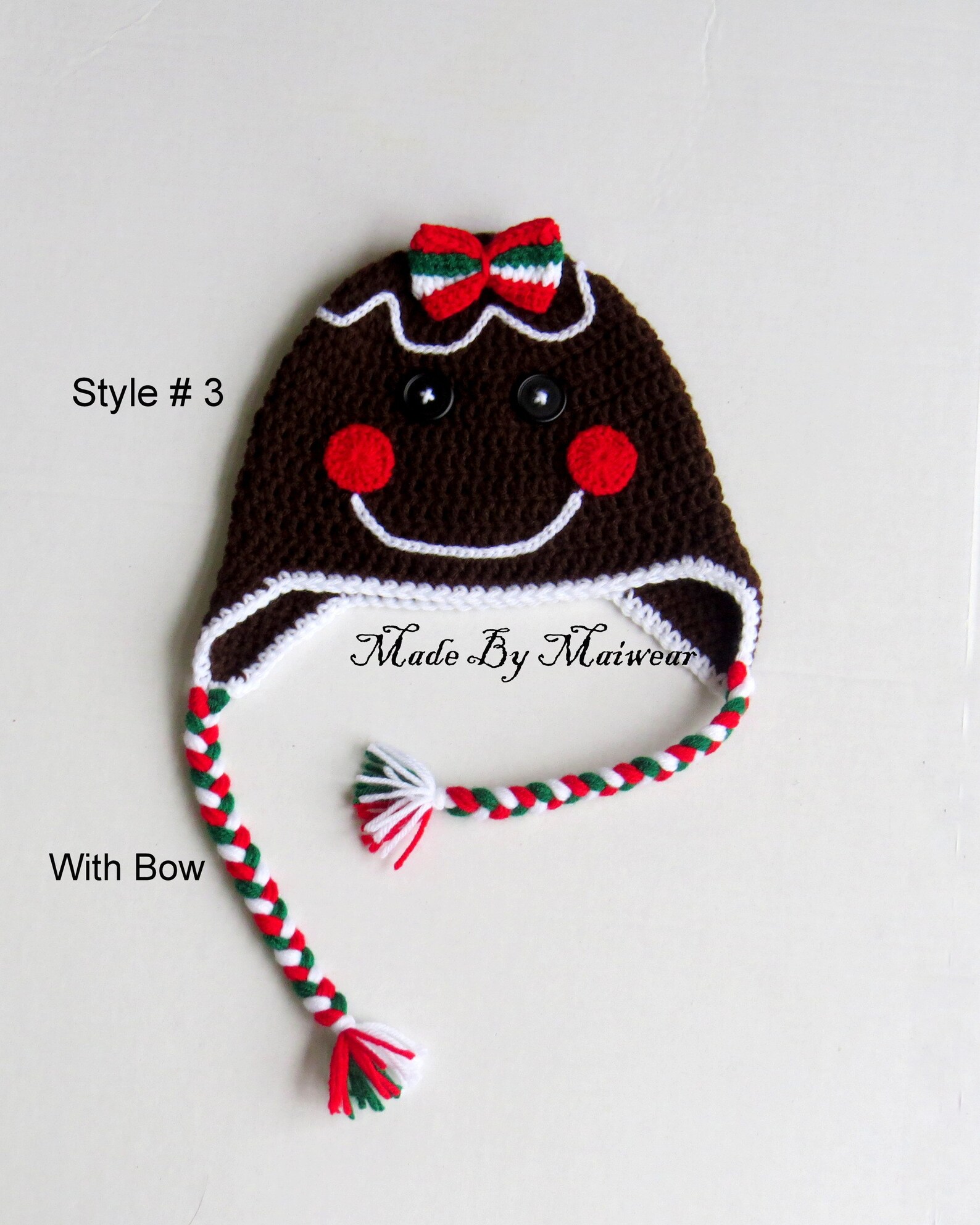 Crochet Gingerbread Hats - Etsy