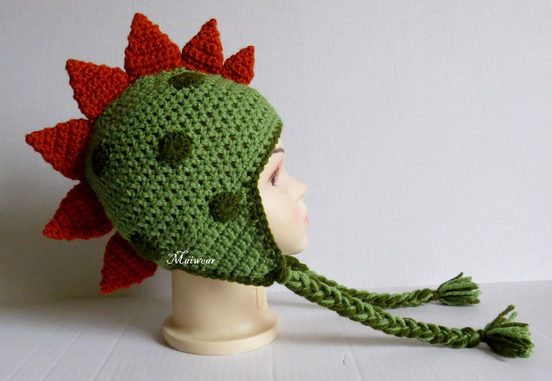 Crochet Dragon Hat - Etsy