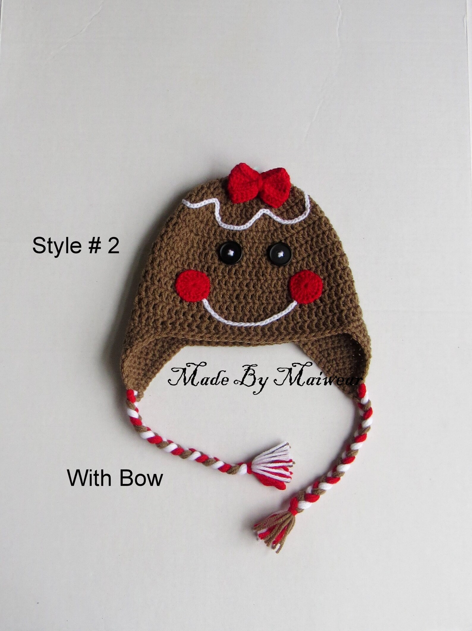 Crochet Gingerbread Hats - Etsy