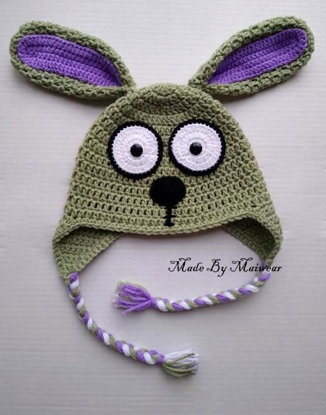 Crochet Bunny Hat Inspired - Etsy