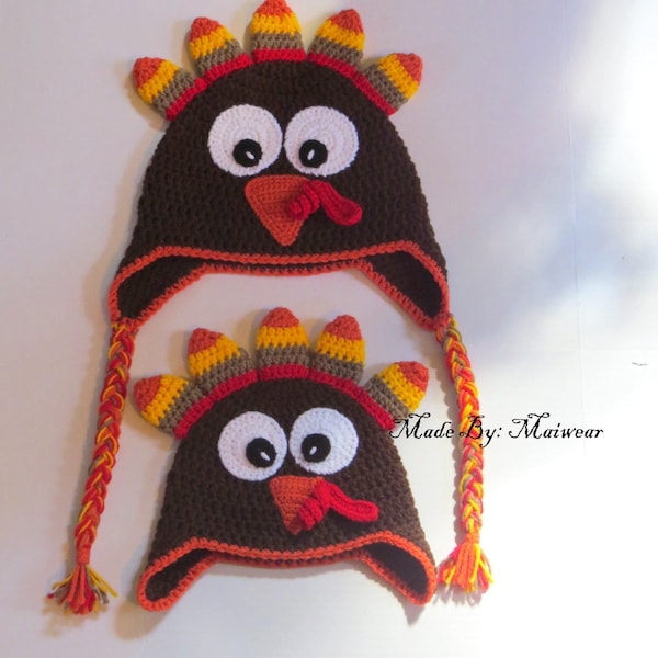 Turkey Hat - Etsy