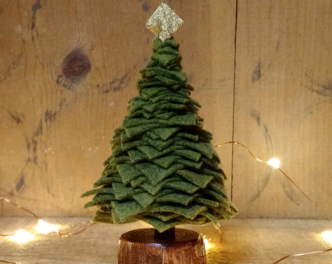 Felt & Felted Wool Christmas Tree Home Decorations, Small, Reets Relish ...