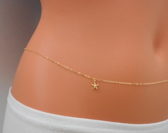 Beach Belly Chain | Etsy