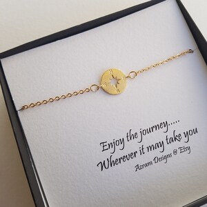 Compass Bracelet Friendship Bracelet Graduation Bracelet - Etsy
