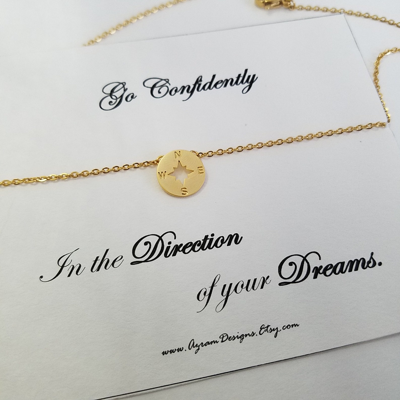 Compass Bracelet Friendship Bracelet Graduation Bracelet | Etsy