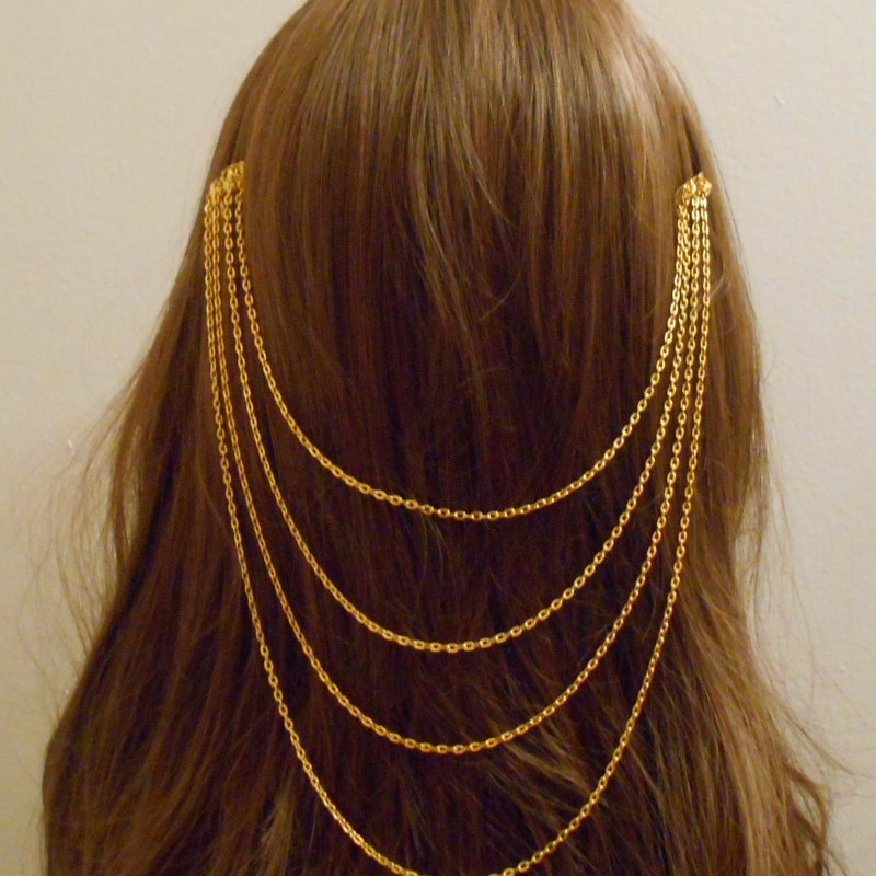 Hair Chain Jewelry - Etsy