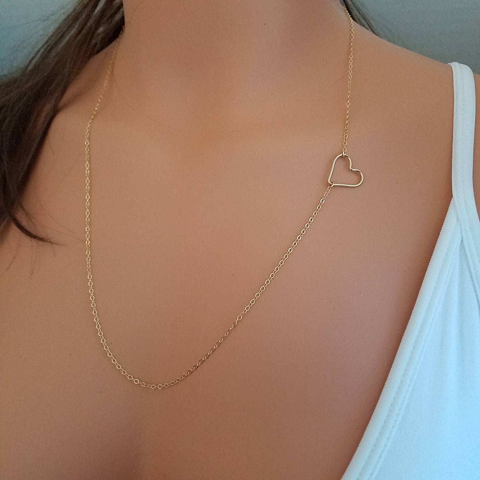 Sterling Silver Heart Belly Chain - Body Chain, Body Jewelry, Sterling ...