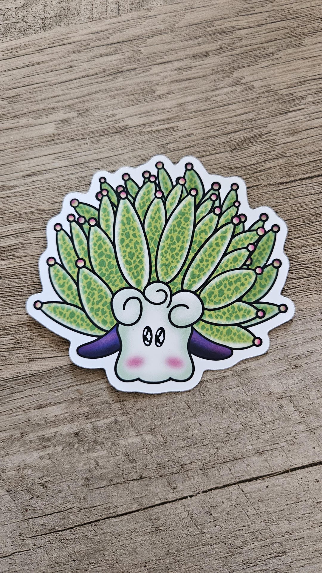 Leaf Sheep Sea Slug Sticker - Etsy