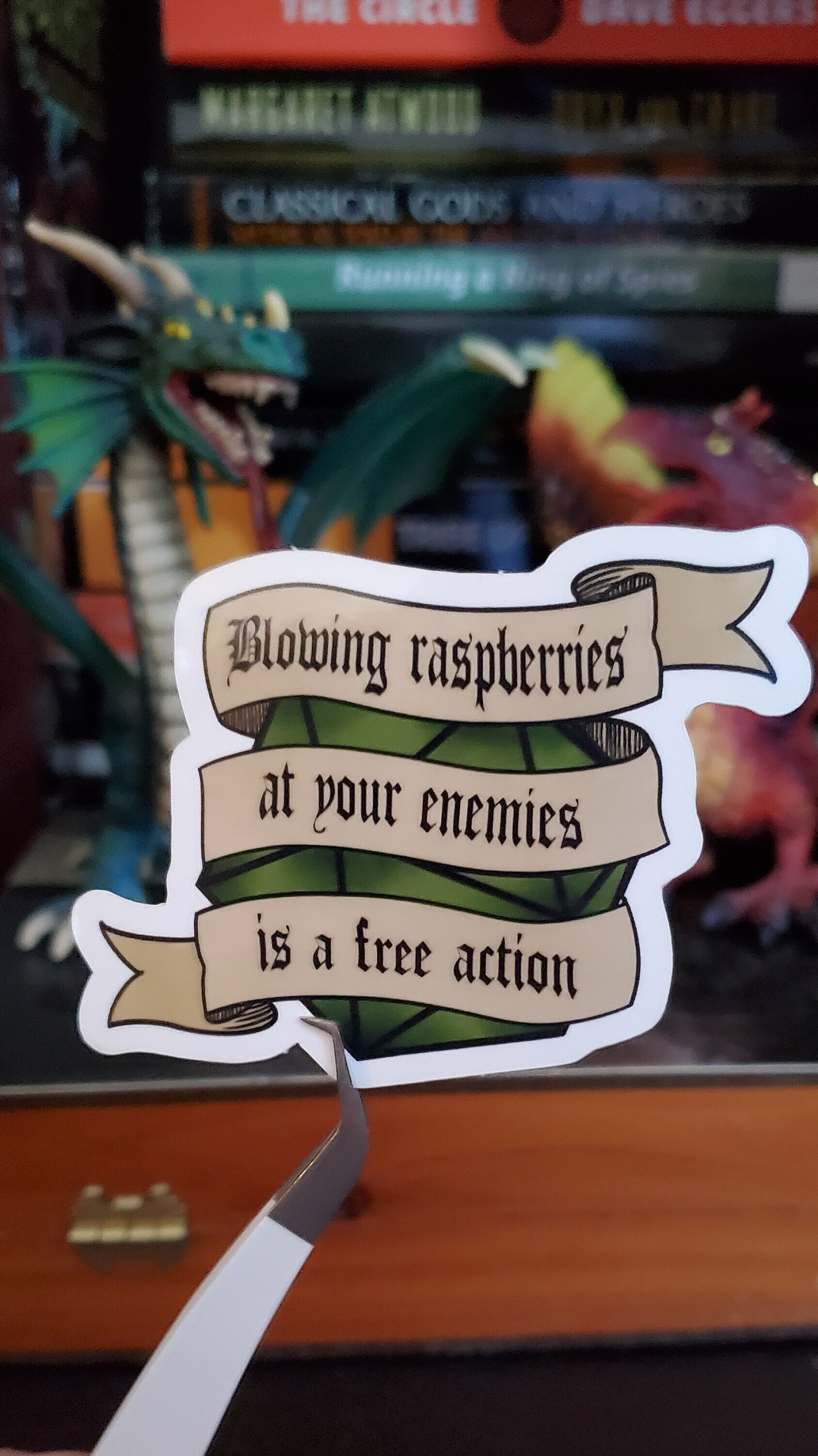 Blowing Raspberries at Your Enemies is A Free Action | D20 Vinyl ...