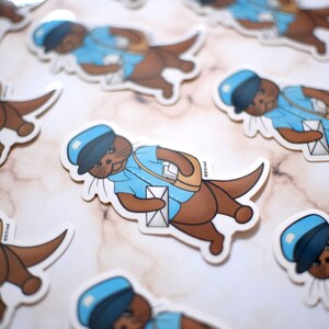Otter Delivery | Mail Man | Animals at Work - Etsy