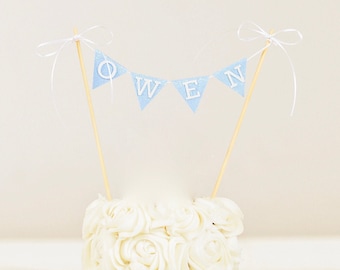 Banner Cake Topper | Etsy
