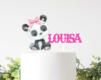 Panda Cake Topper | Etsy