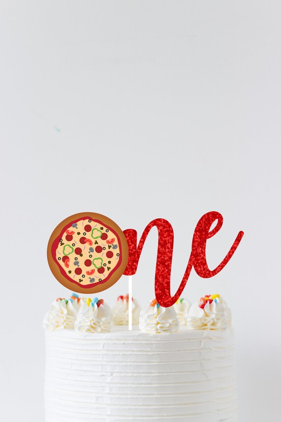 Pizza cake topper, pizza smashcake topper, pizza party, pizza, Italian ...