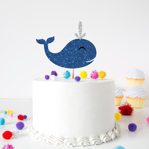 Whale Cake Topper - Etsy