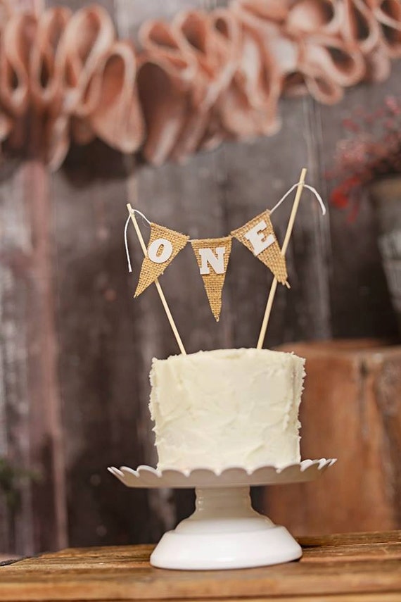 Burlap Cake Topper, Country chic cake topper, country cake topper by ...