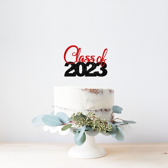 Graduation cake topper, grad cake topper, graduate decoration ...