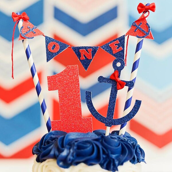 Nautical Cake Topper - Etsy