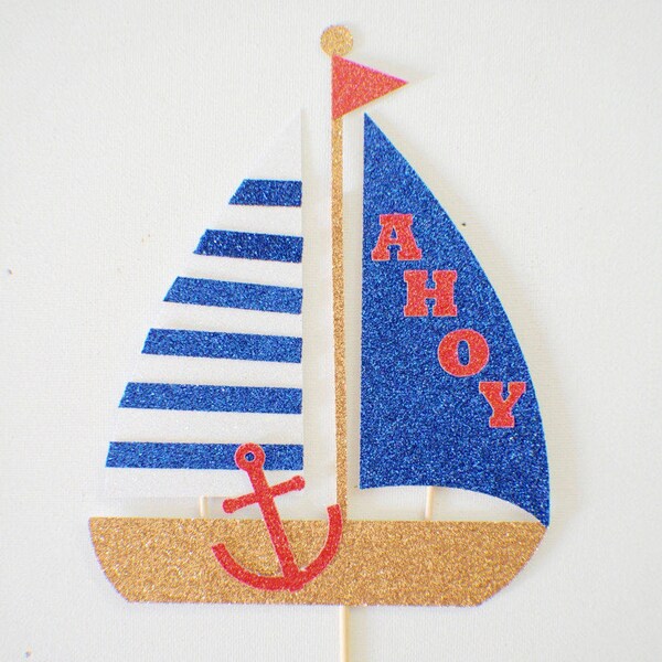Nautical Cake Topper - Etsy
