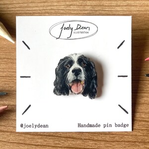 Custom Pet/animal Pin Badge - Etsy UK