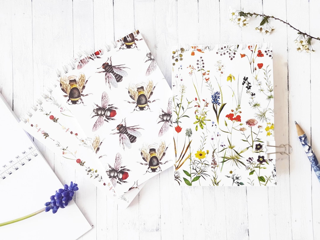 Flip Pad A6 Wire Spiral Bound Blank Notepad,pocket Book,notepad Set ...