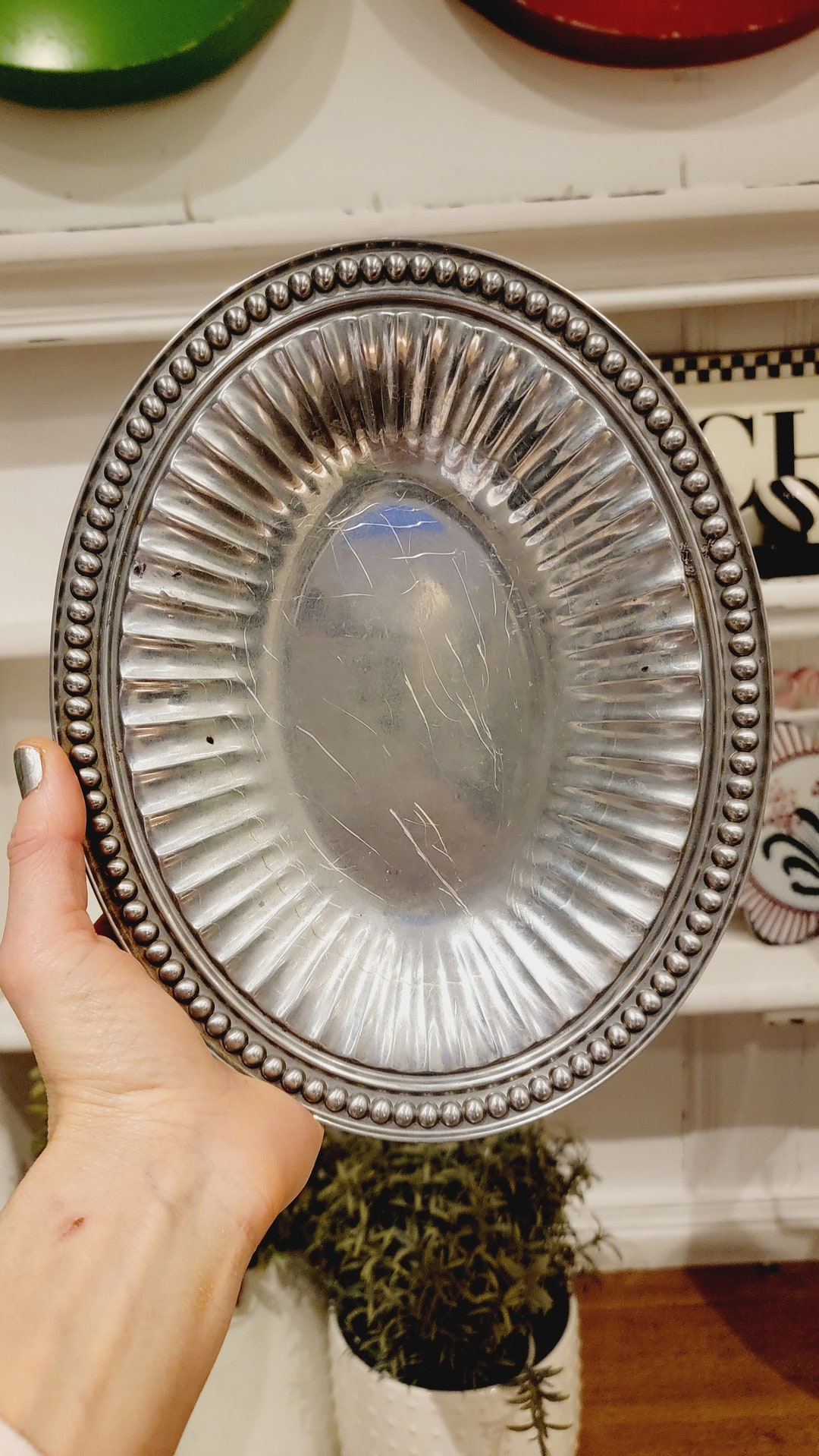 The Wilton Pewter Company Oval Platter. French Country Provence. Oval ...
