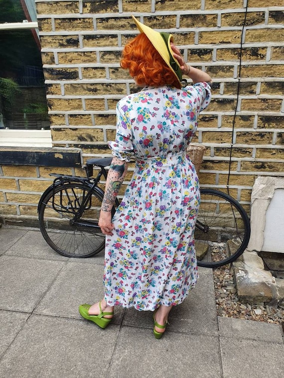 CC41 utility labelled Kay Sidney zip fronted rayon cr… - Gem