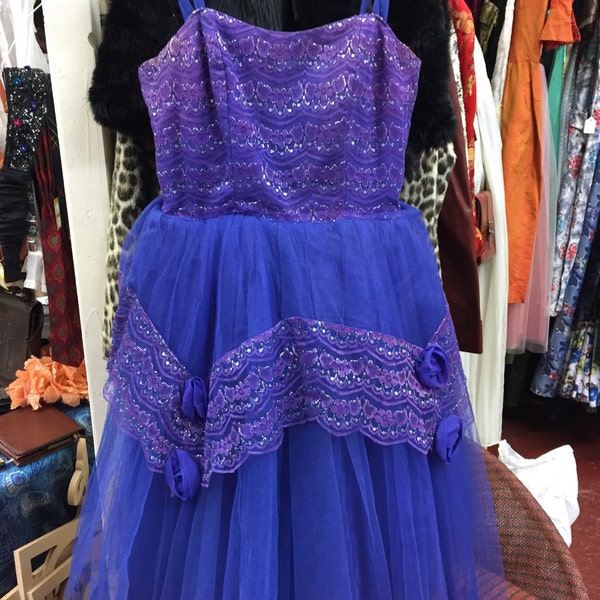 1950s Prom Dress - Etsy