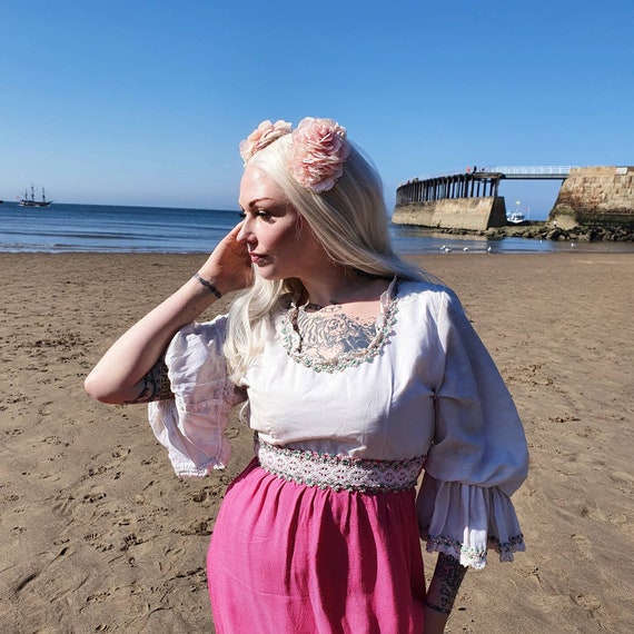 Sale beautiful Angela Gore late 1960s dress hippy boh… - Gem