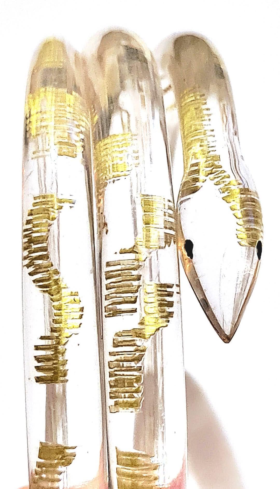 Original 1920s/30s Art Deco Halloween Early Plastic Clear Lucite Snake ...