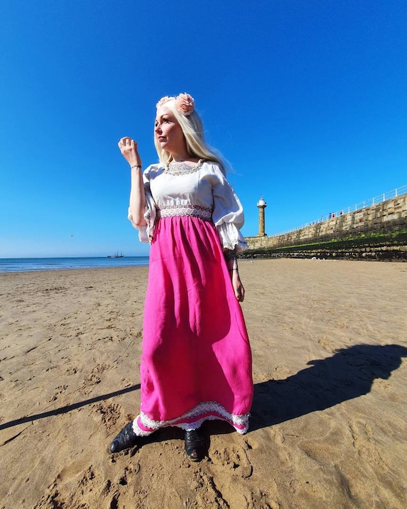 Sale beautiful Angela Gore late 1960s dress hippy boh… - Gem