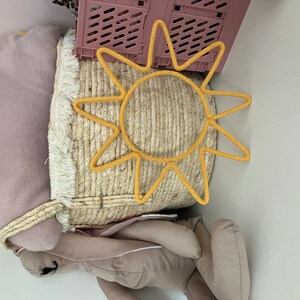 Rope Wire Sun , Great Wall Decor for Kids and Babies Nursery - Etsy