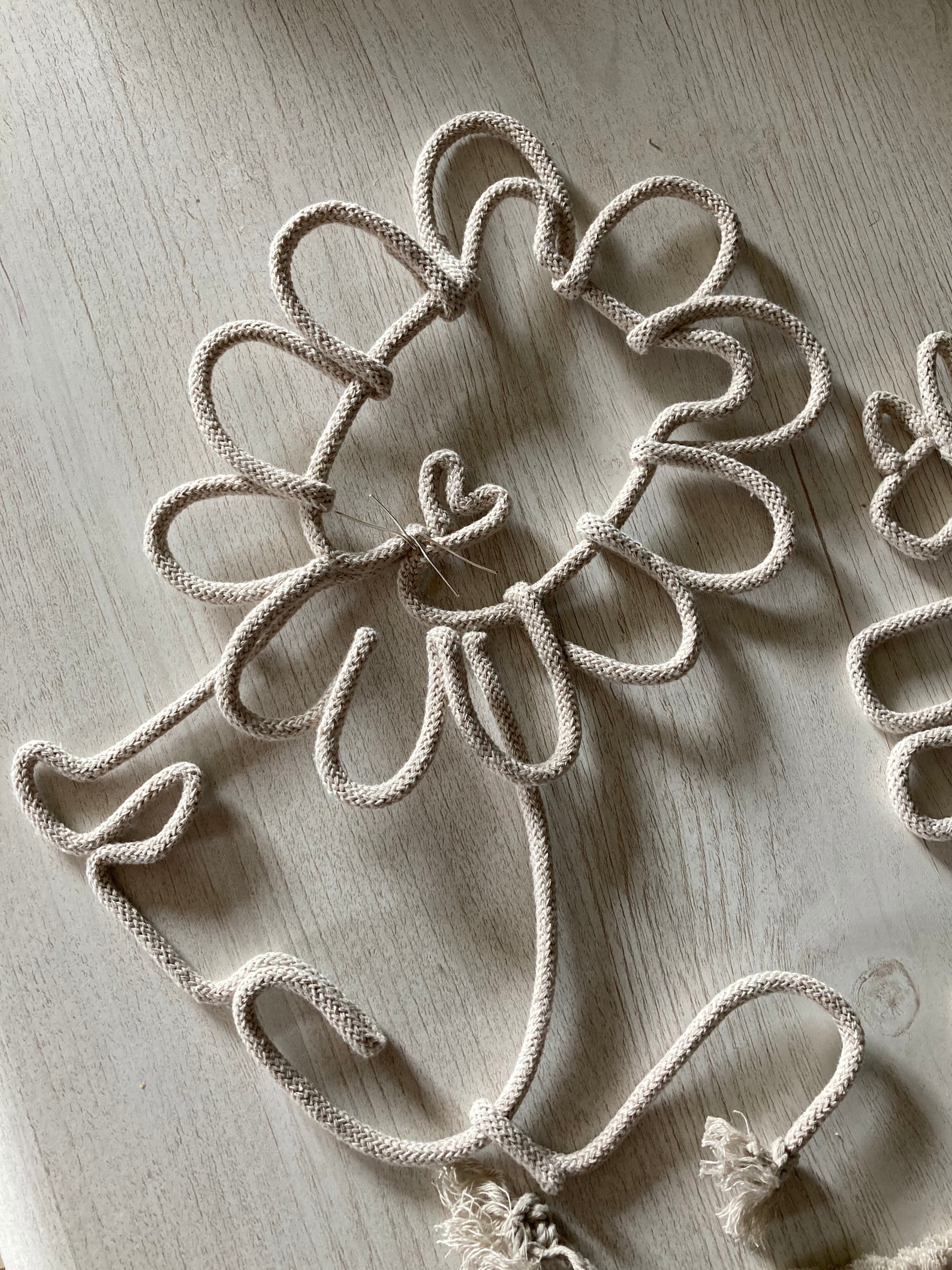 Neutral Knit Rope Wire Giraffe Kids Bedroom Decor Safari - Etsy