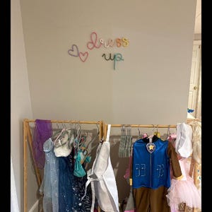 Pastel Dress up Sign - Kids' Dress-up Station Decoration - Etsy