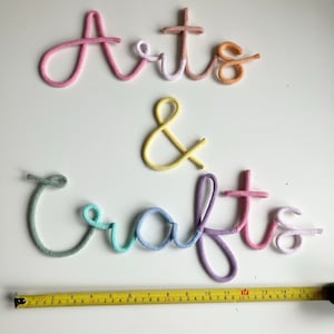 Custom Arts & Crafts Sign for Craft Room, Workshop, Classes or Kids ...