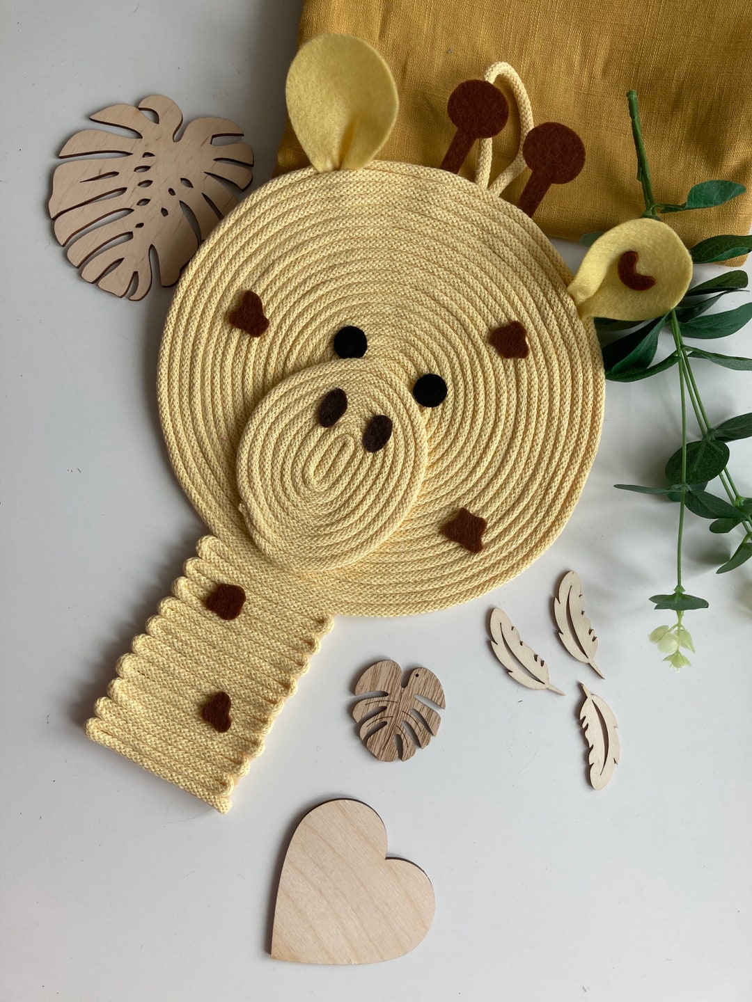 Adorable Giraffe Wall Decor for Kids Room Safari or Zoo Nursery ...