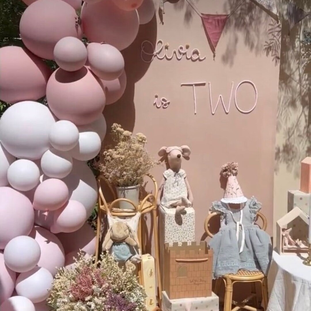 Customizable Kids Birthday Backdrop Sign Personalize Your Party Decor ...