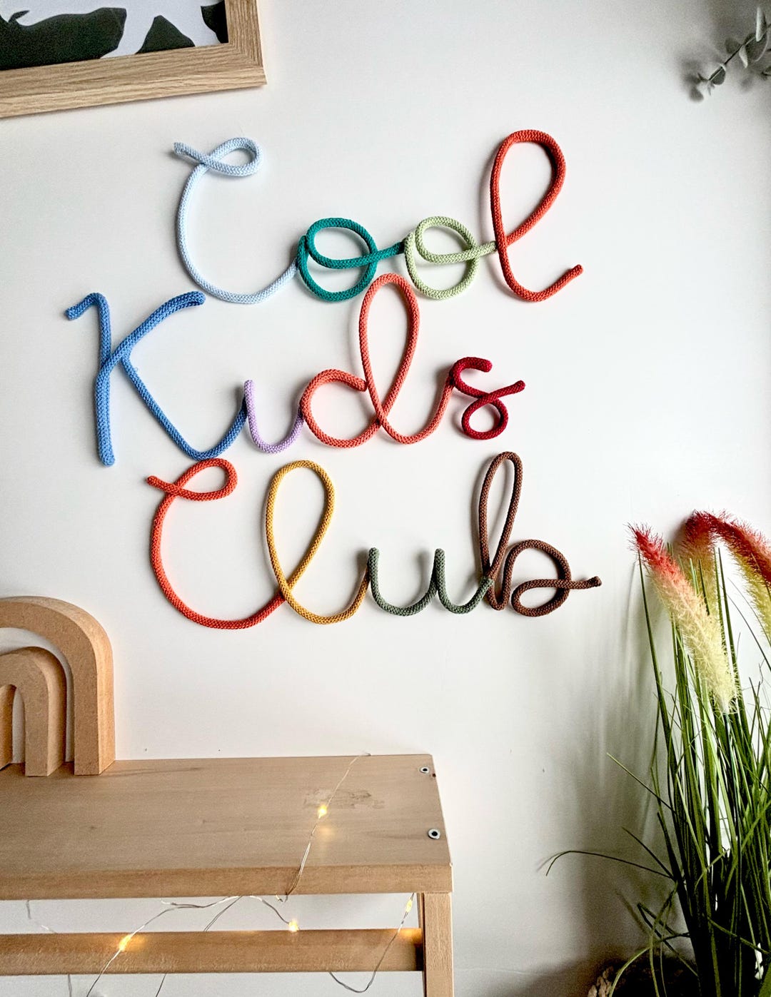 Handmade Cool Kids Club Sign for Kids Room Decor and Nursery Wall Art ...
