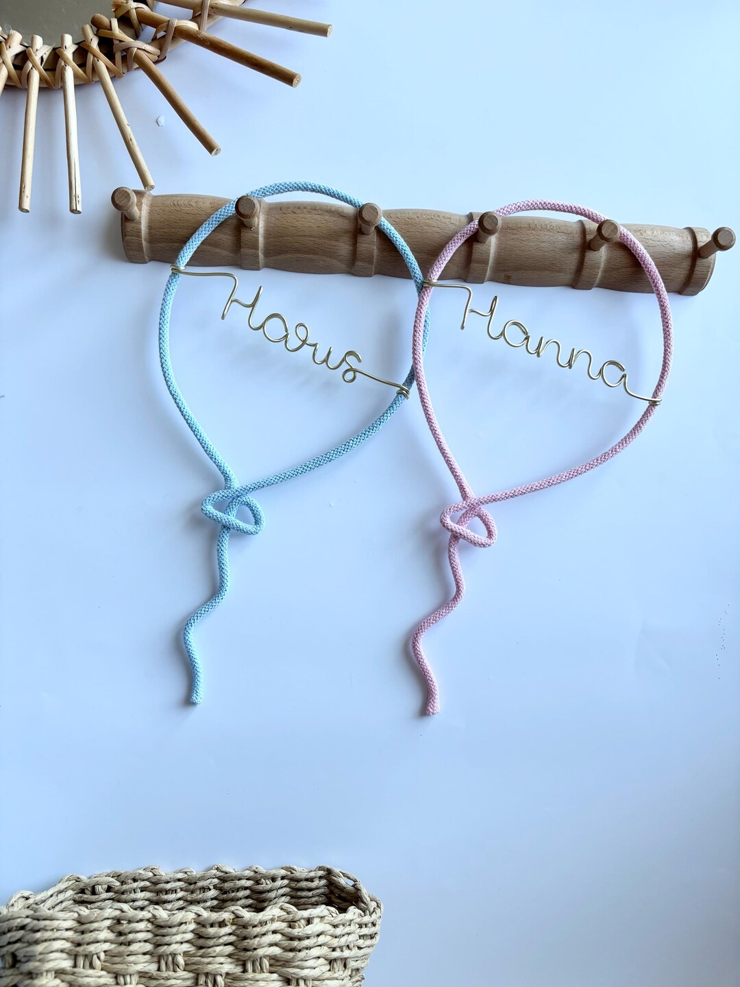Personalised Knitted Rope Wire Balloons 12” X 5” - Etsy