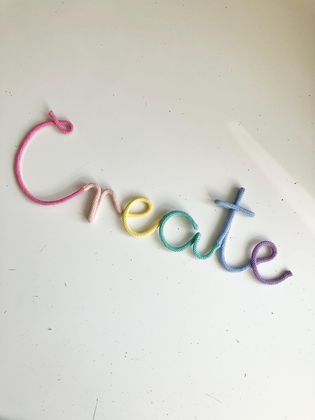 Customizable Pastel Colours Sign for Your Wall - 'create' Your Own ...