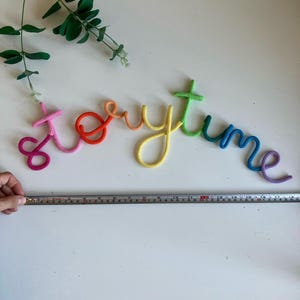 Bright Storytime Wall Art - Colorful Reading Nook Decor - Etsy