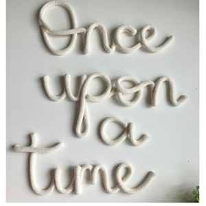 Once Upon a Time Sign-perfect for Nursery or Book Nook Decor - Etsy